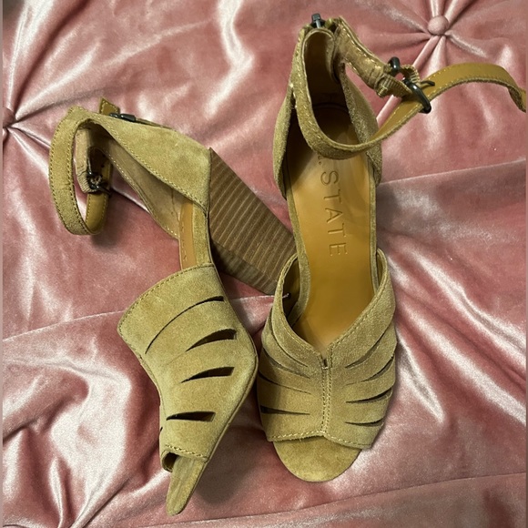 1. State | Shoes | State Suede Sandal | Poshmark